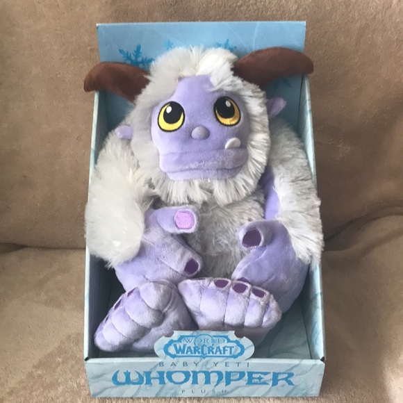 blizzard | Toys | World Of Warcraft Baby Yeti Whomper Plush New | Poshmark